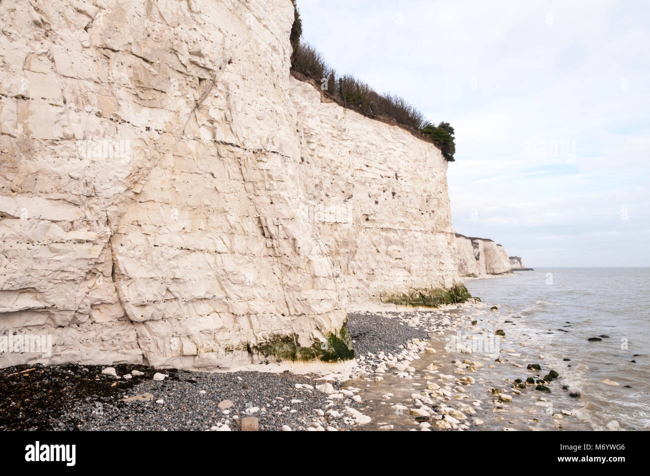 White chalk cliffs Stock Photo - Alamy