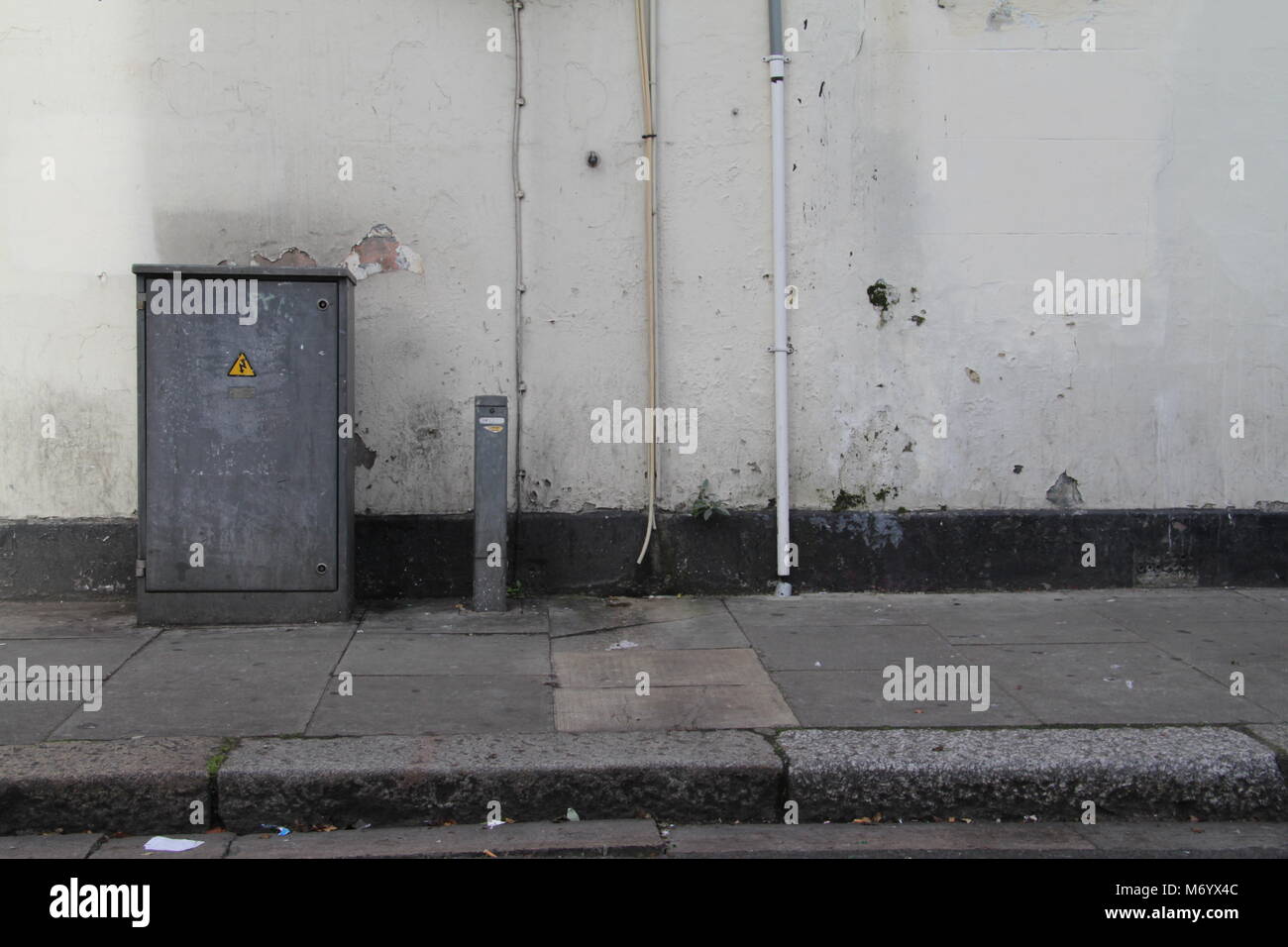 Old electric boxes hi-res stock photography and images - Alamy