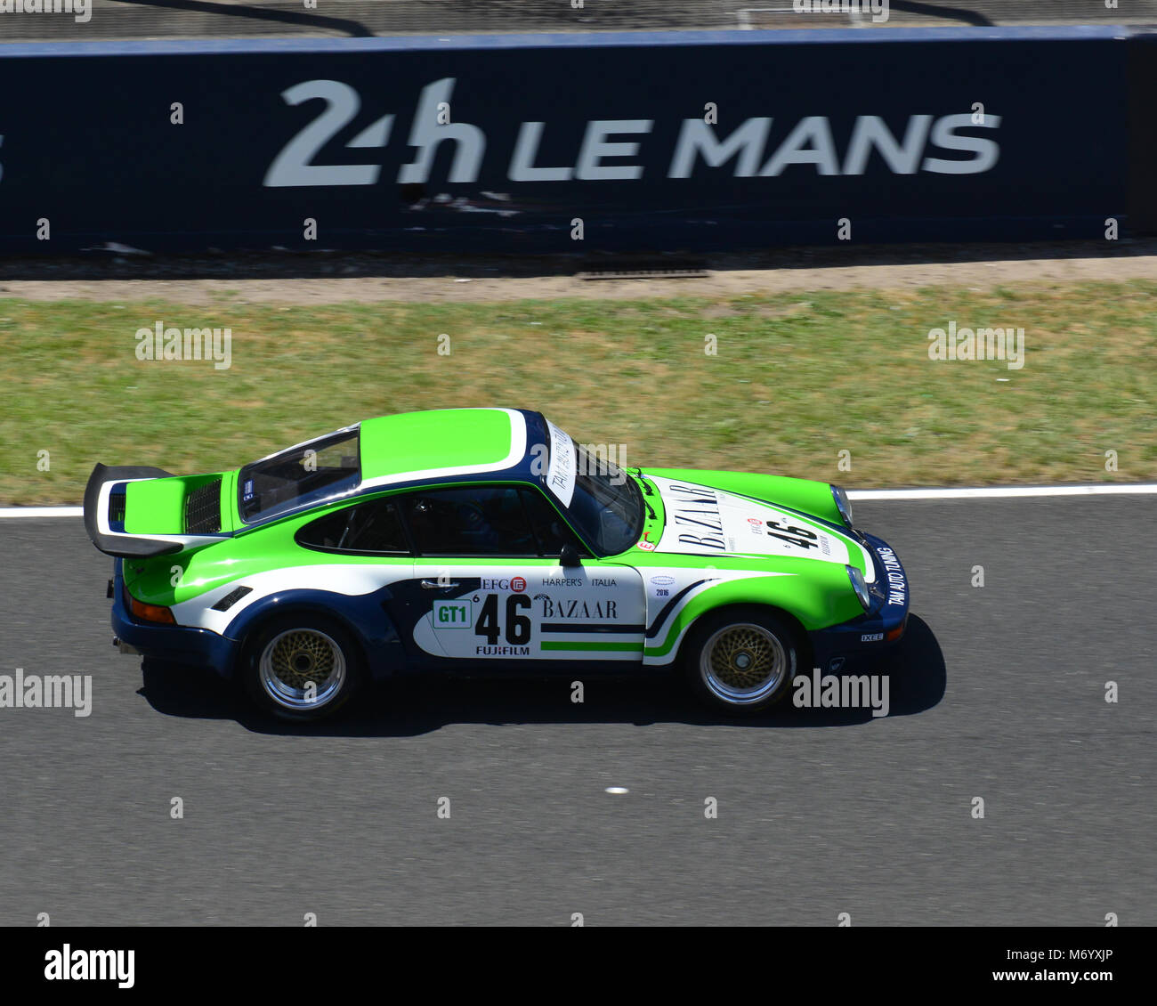 Lee Maxted-Page, Mark Sumpter, Porsche 911 RSR, Le Mans Classic 2016 ...