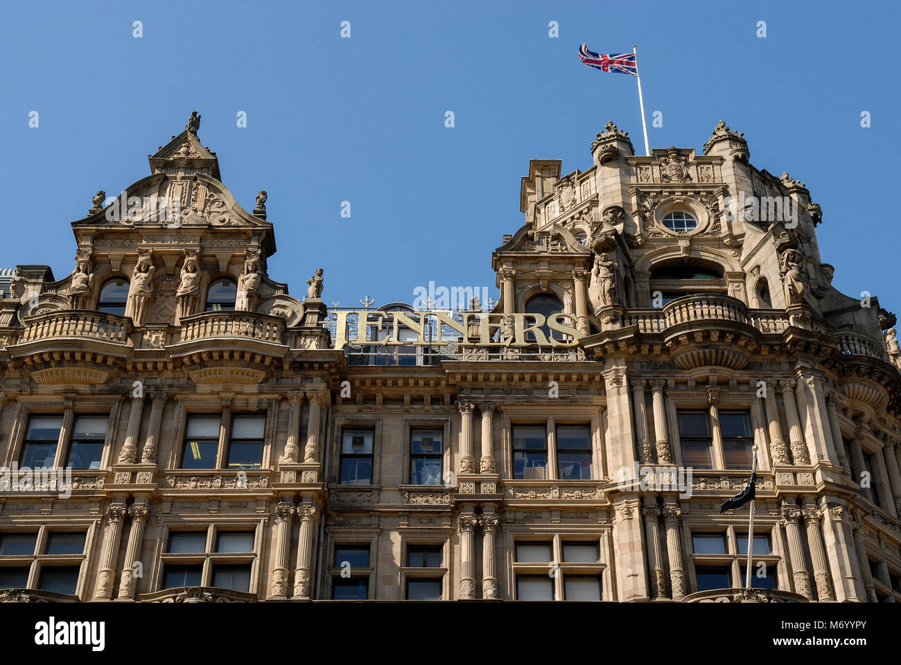 Jenners department store on Princes Street, Edinburgh Stock Photo - Alamy