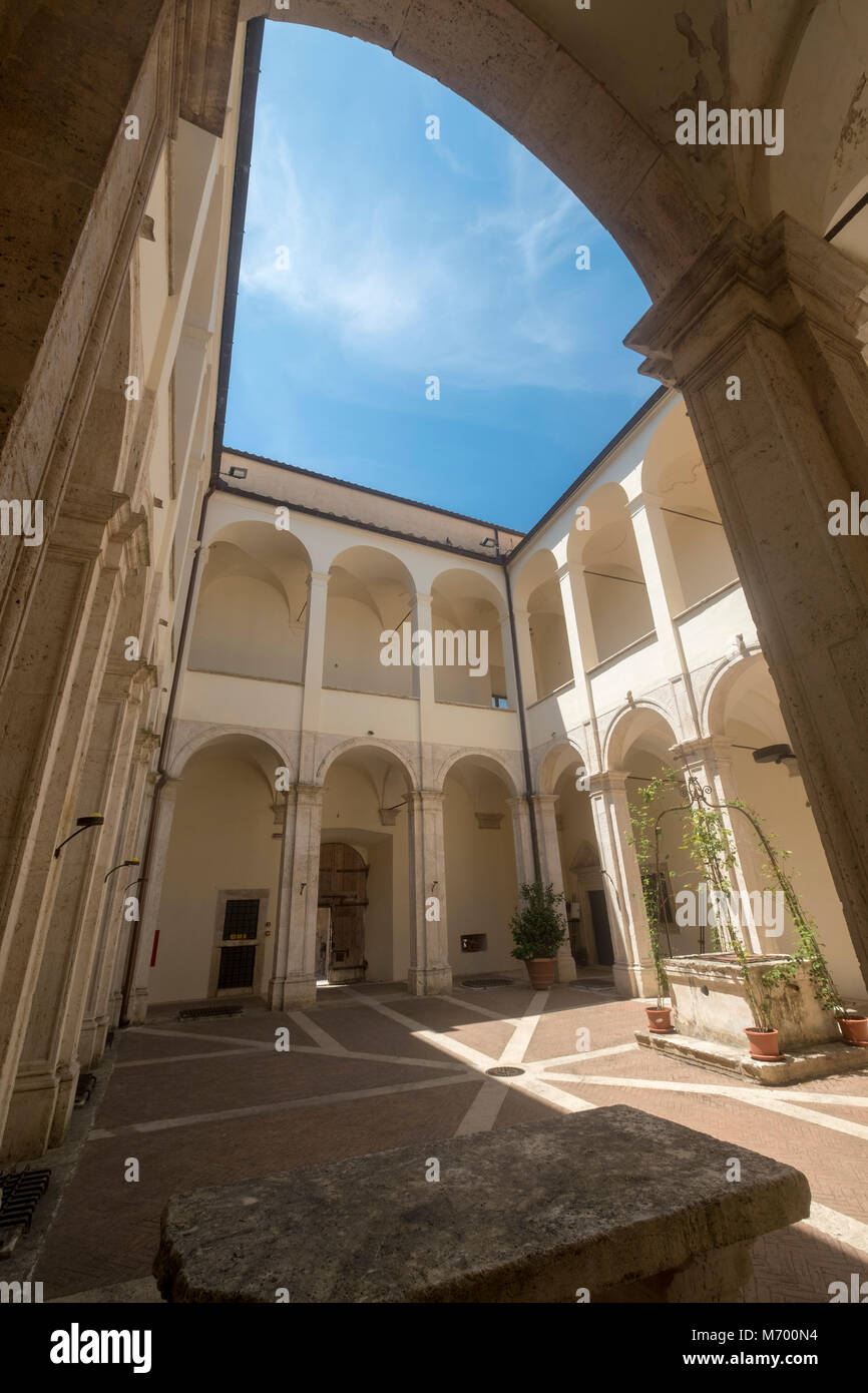 Alviano (Terni, Umbria, Italy): the medieval castle at summer ...
