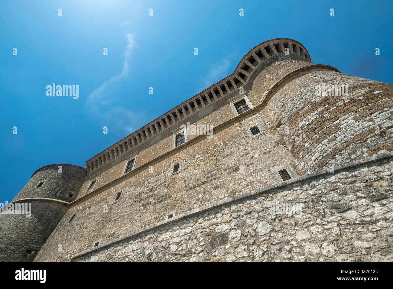 Alviano (Terni, Umbria, Italy): the medieval castle at summer Stock ...