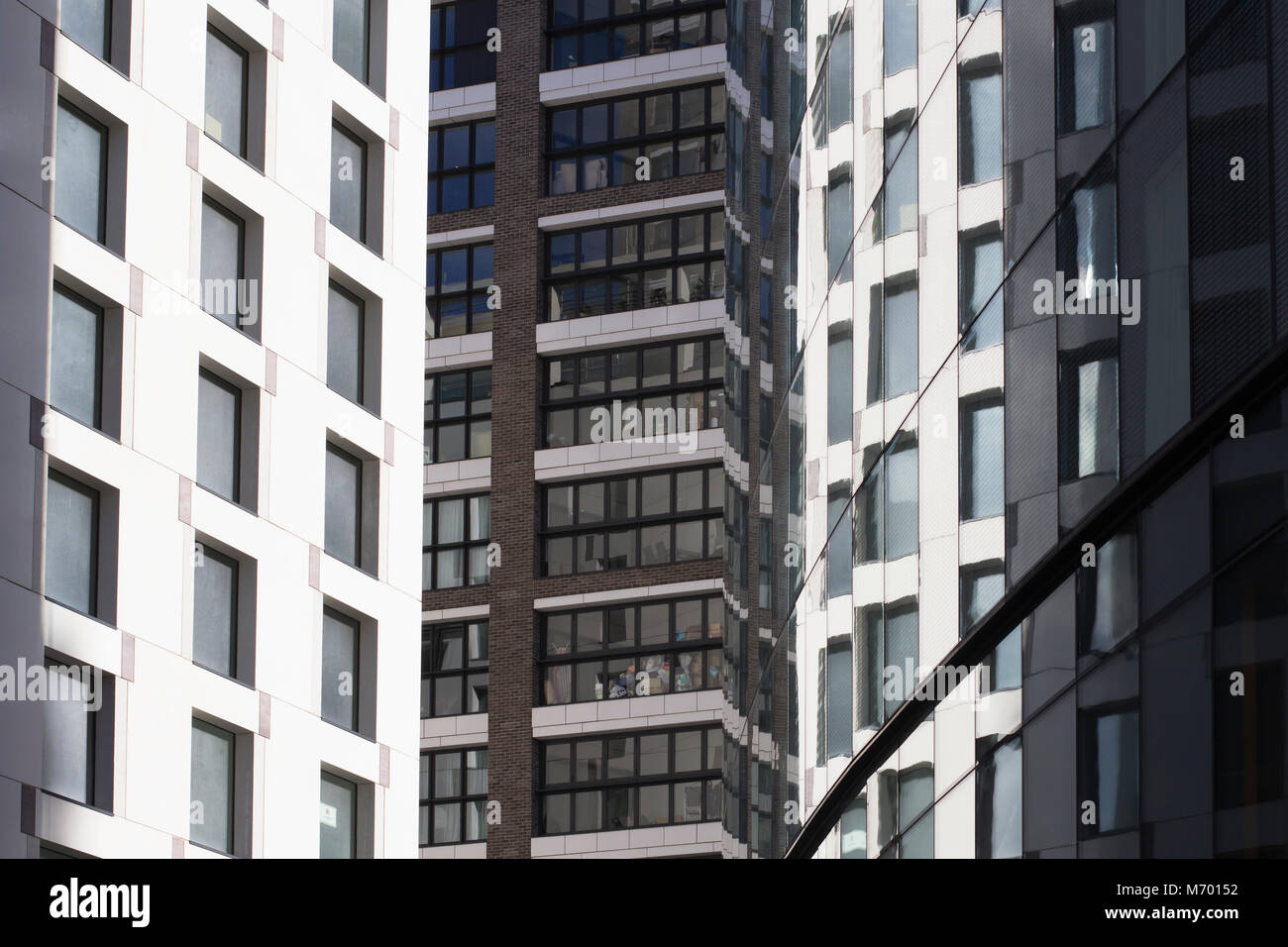 Glass windows, city view Stock Photo - Alamy