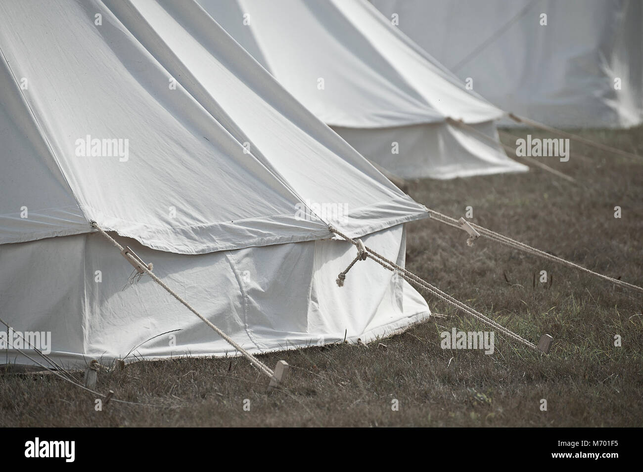 Old fashioned tent Stock Photo - Alamy