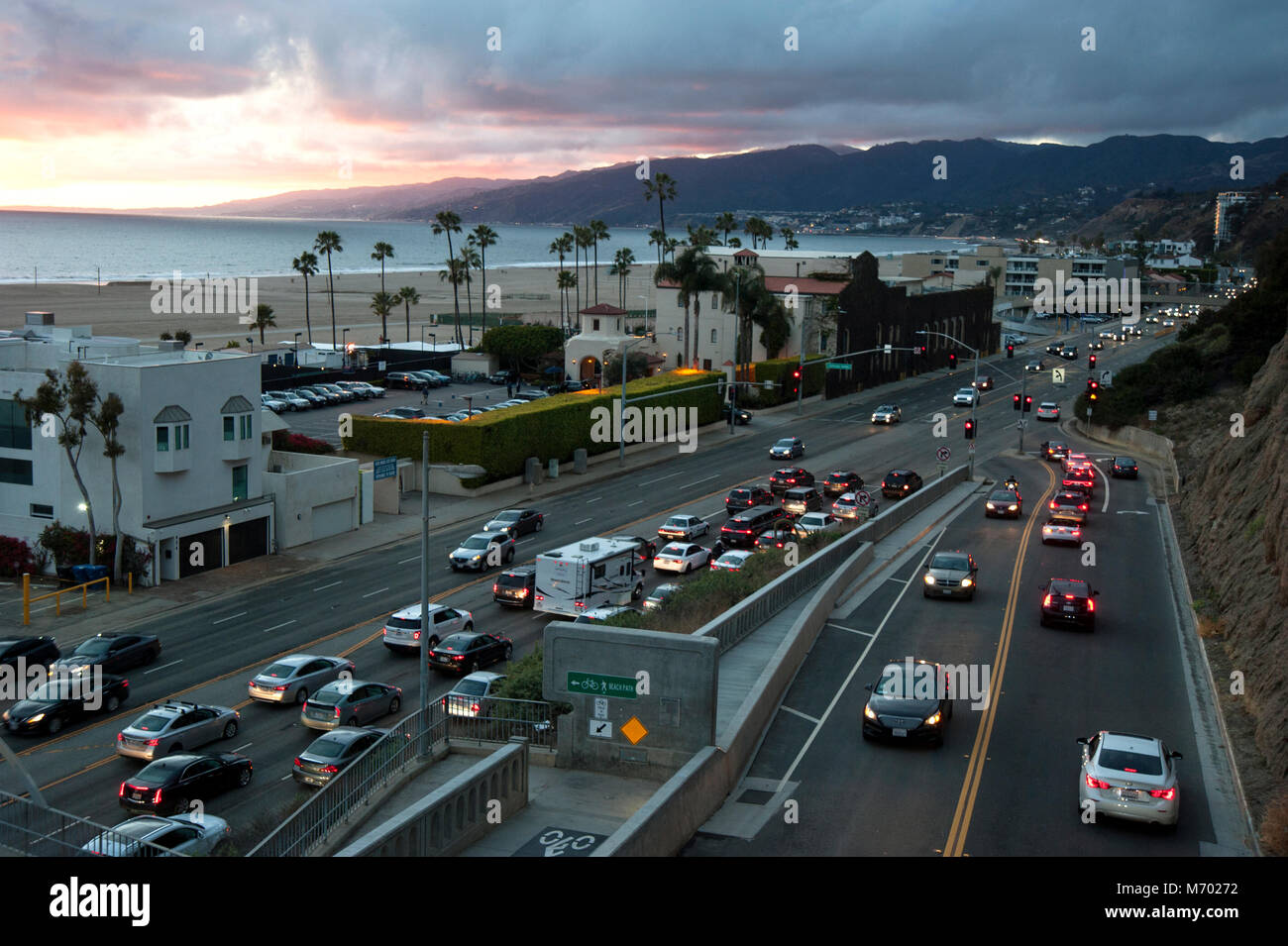 Sunset coastal drives hi-res stock photography and images - Alamy