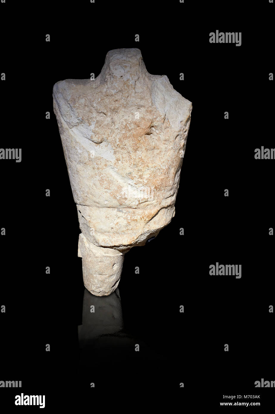9th century BC Giants of Mont'e Prama Nuragic stone statue of a boxer ...