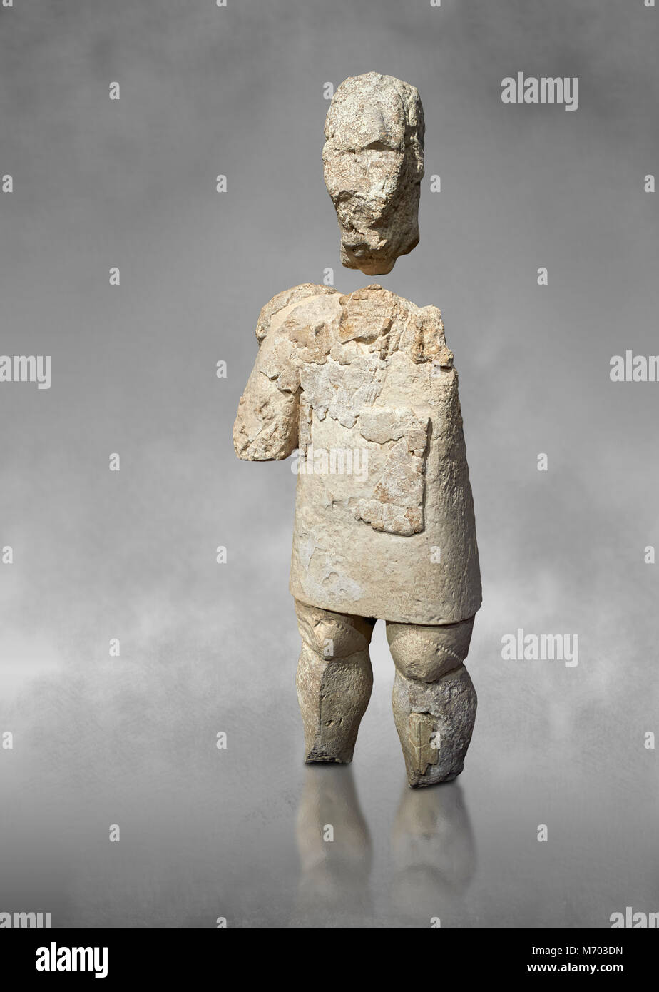 9th century BC Giants of Mont'e Prama Nuragic stone statue of a boxer ...