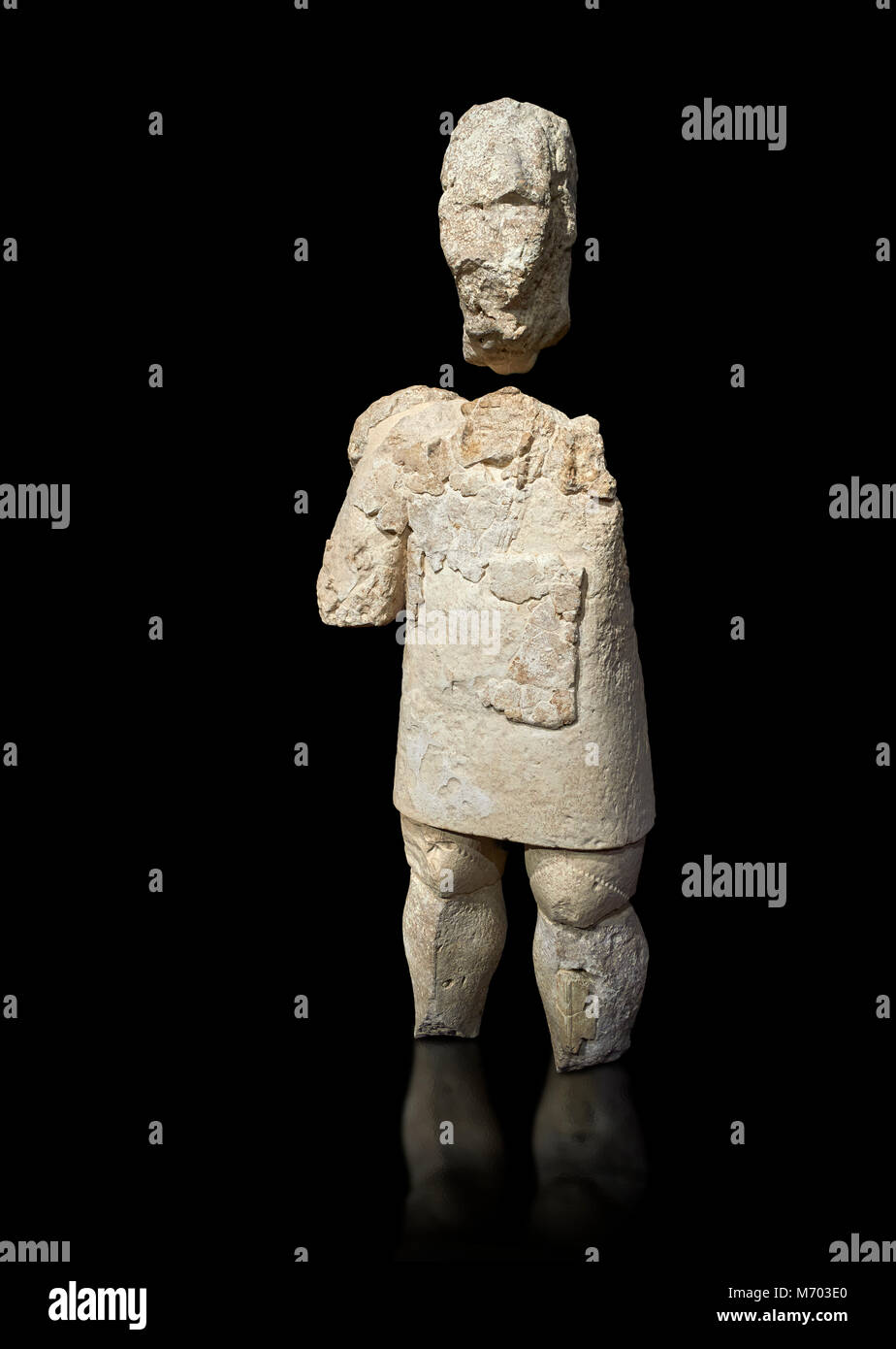 9th century BC Giants of Mont'e Prama Nuragic stone statue of a boxer ...