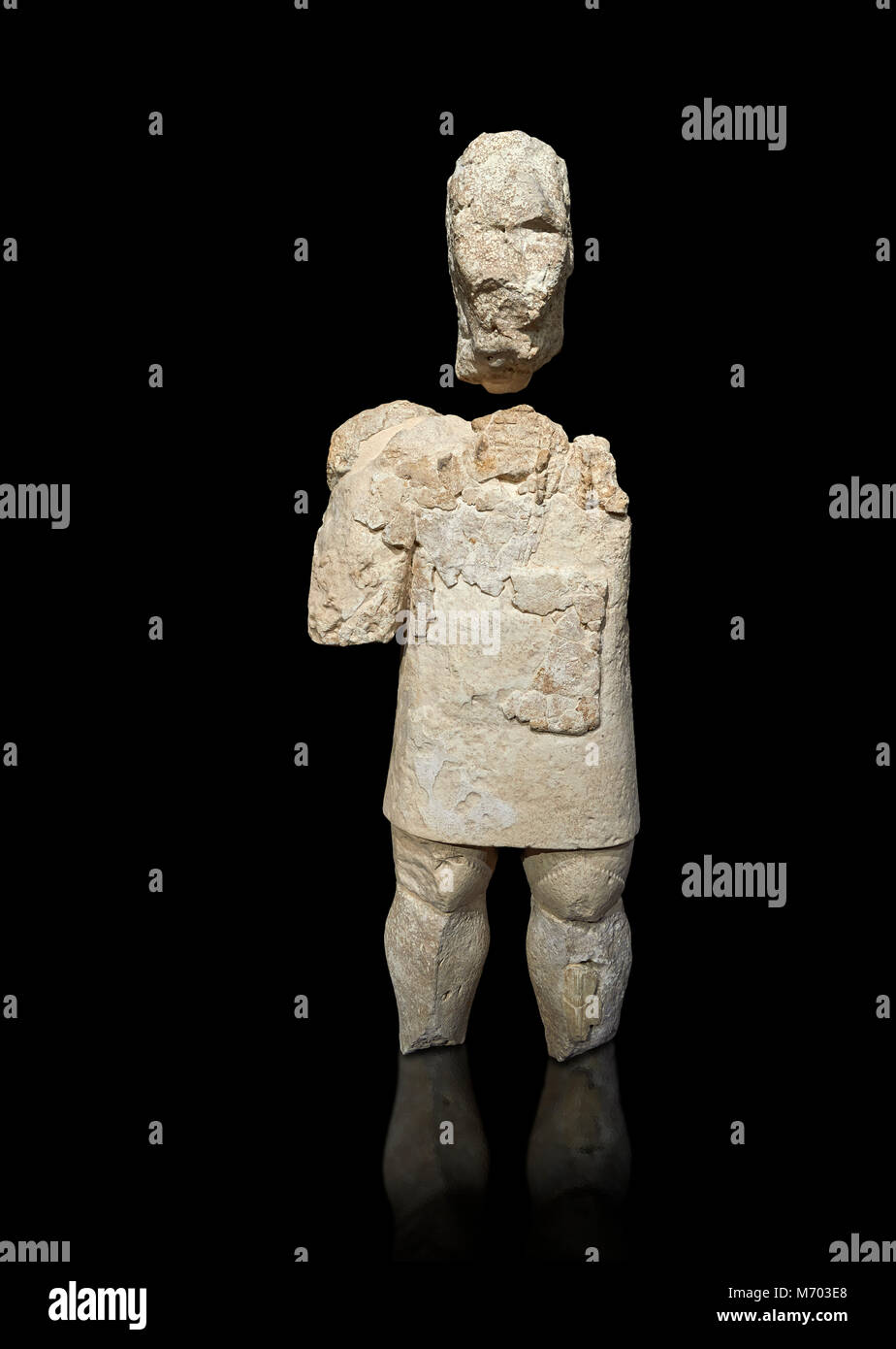 9th century BC Giants of Mont'e Prama Nuragic stone statue of a boxer ...