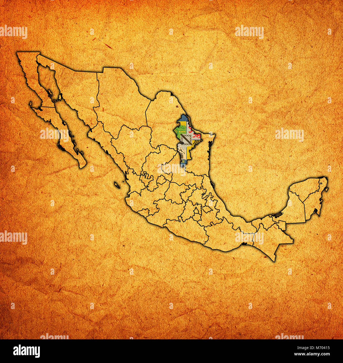 Leon map hi-res stock photography and images - Alamy