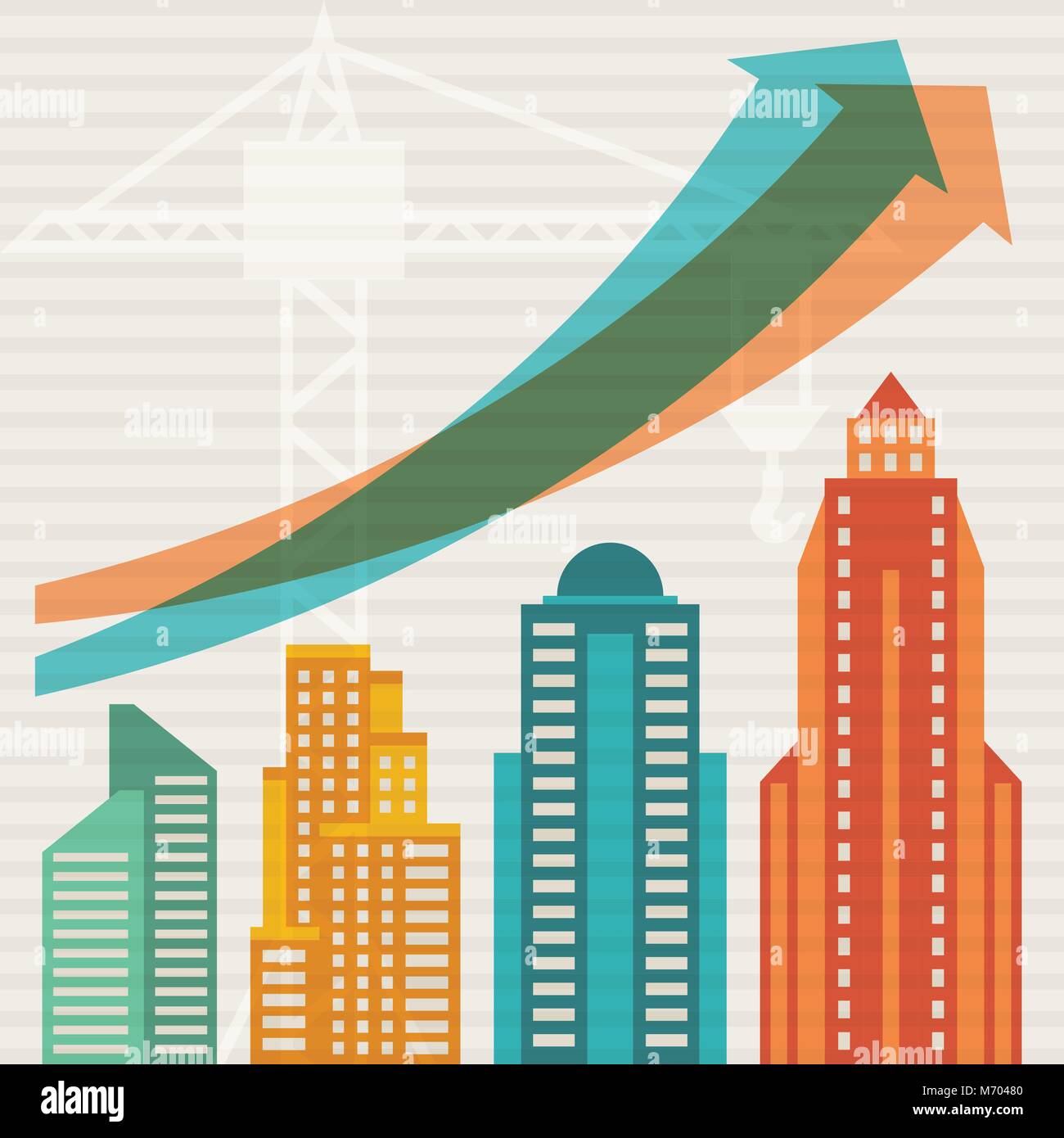 Cityscape background with buildings Stock Vector Image & Art - Alamy