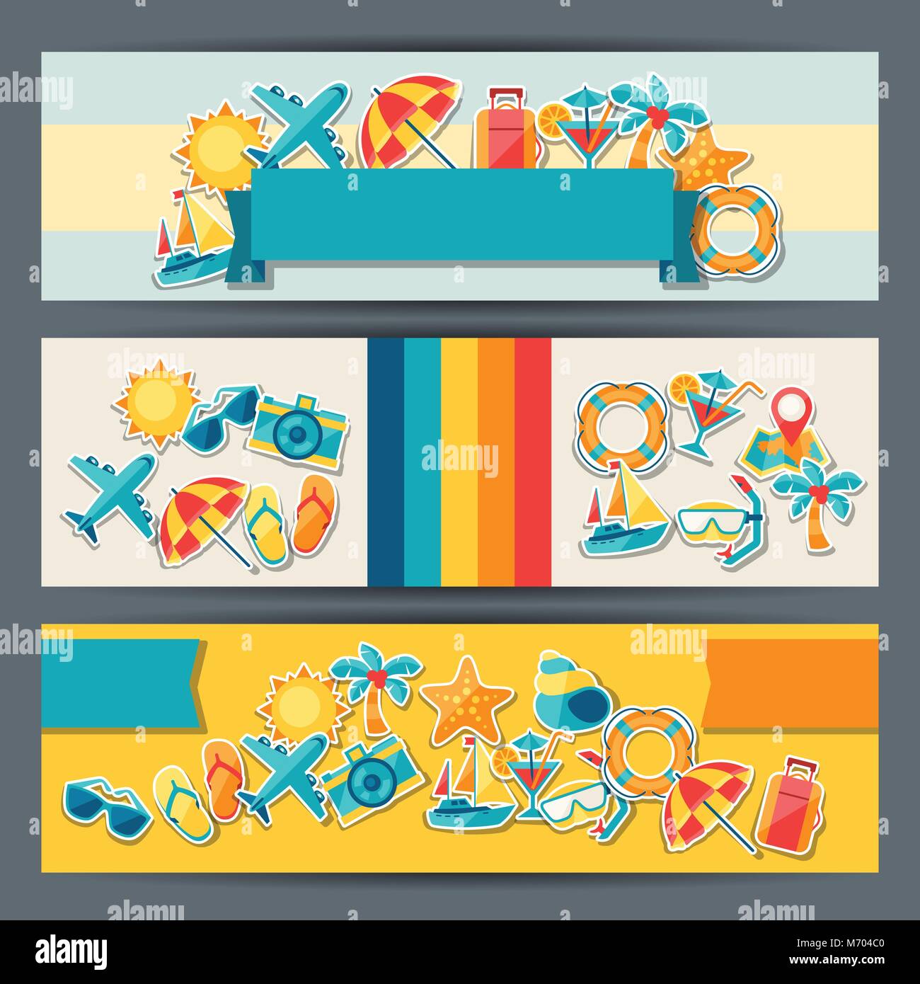 Shell horizontal Stock Vector Images - Alamy