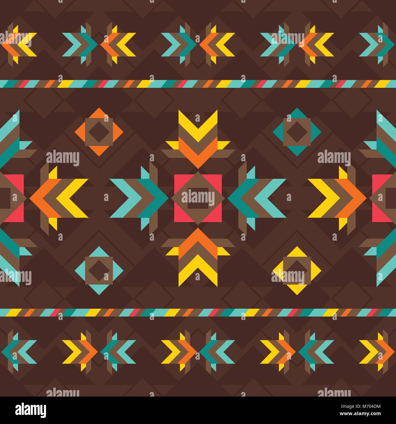 Ethnic seamless pattern in native style Stock Vector Image & Art - Alamy