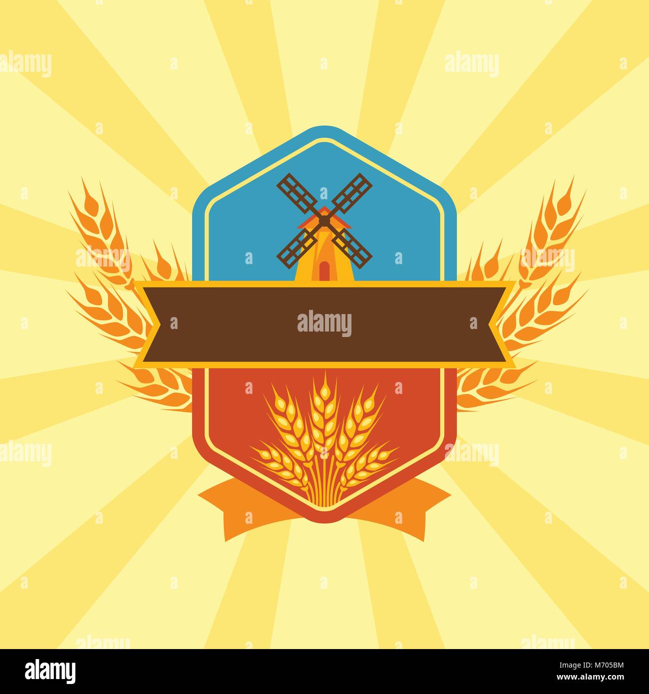 Cereal label Stock Vector Images - Alamy