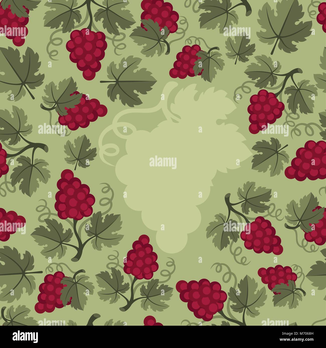 Background design with grapes Stock Vector Image & Art - Alamy