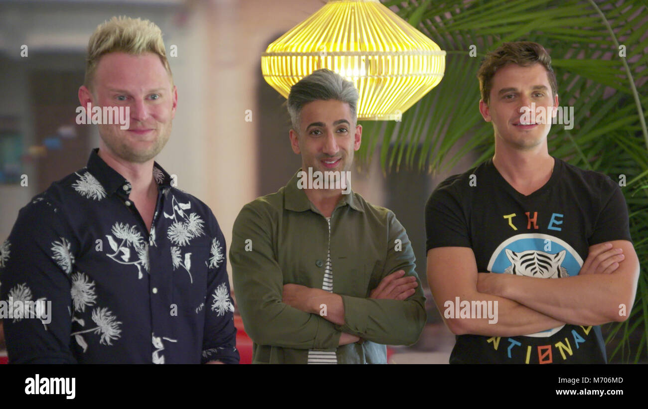 QUEER EYE, (aka QUEER EYE FOR THE STRAIGHT GUY), from left: Bobby Berk ...
