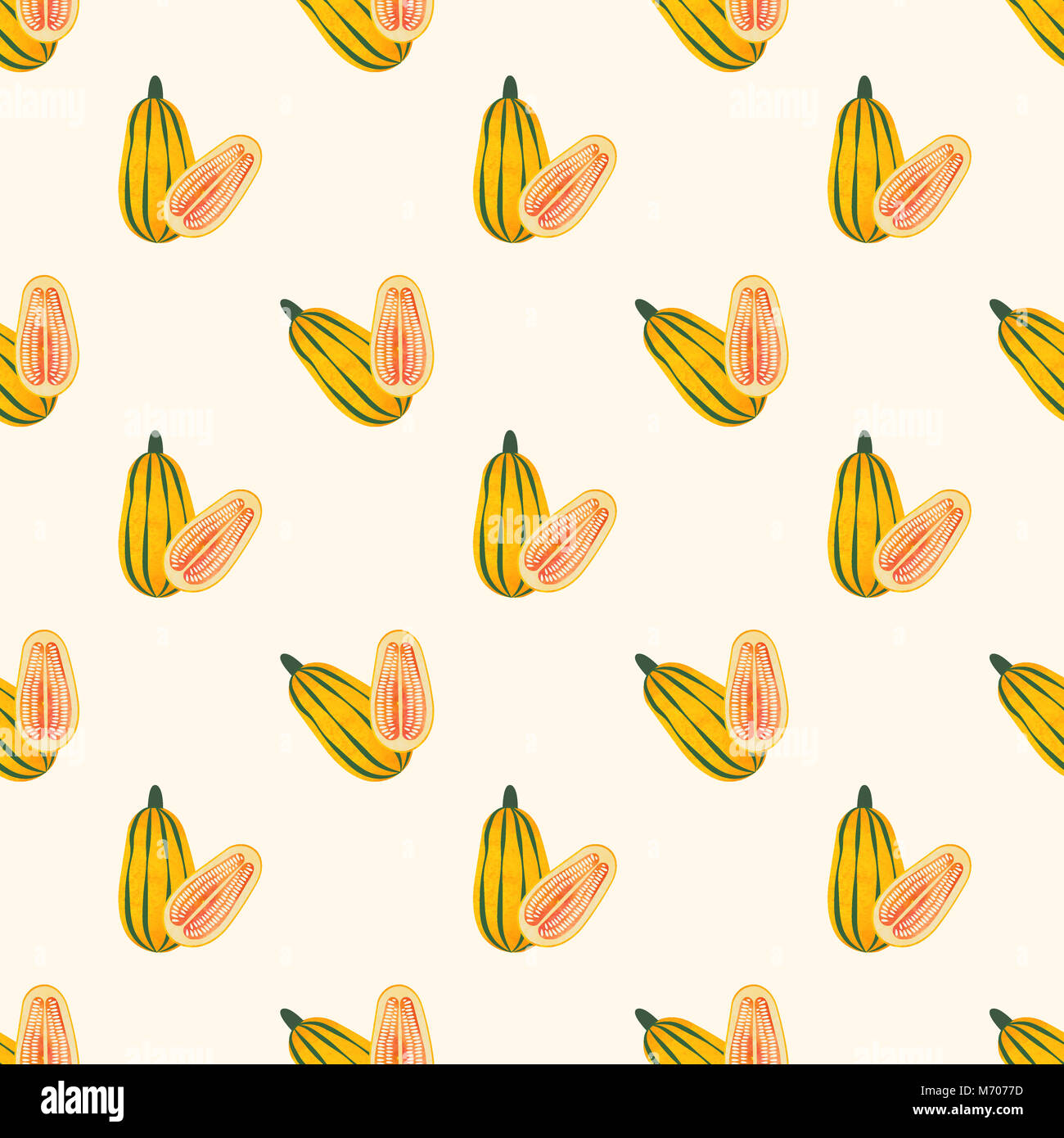 Seamless background image colorful watercolor texture vegetable food ...