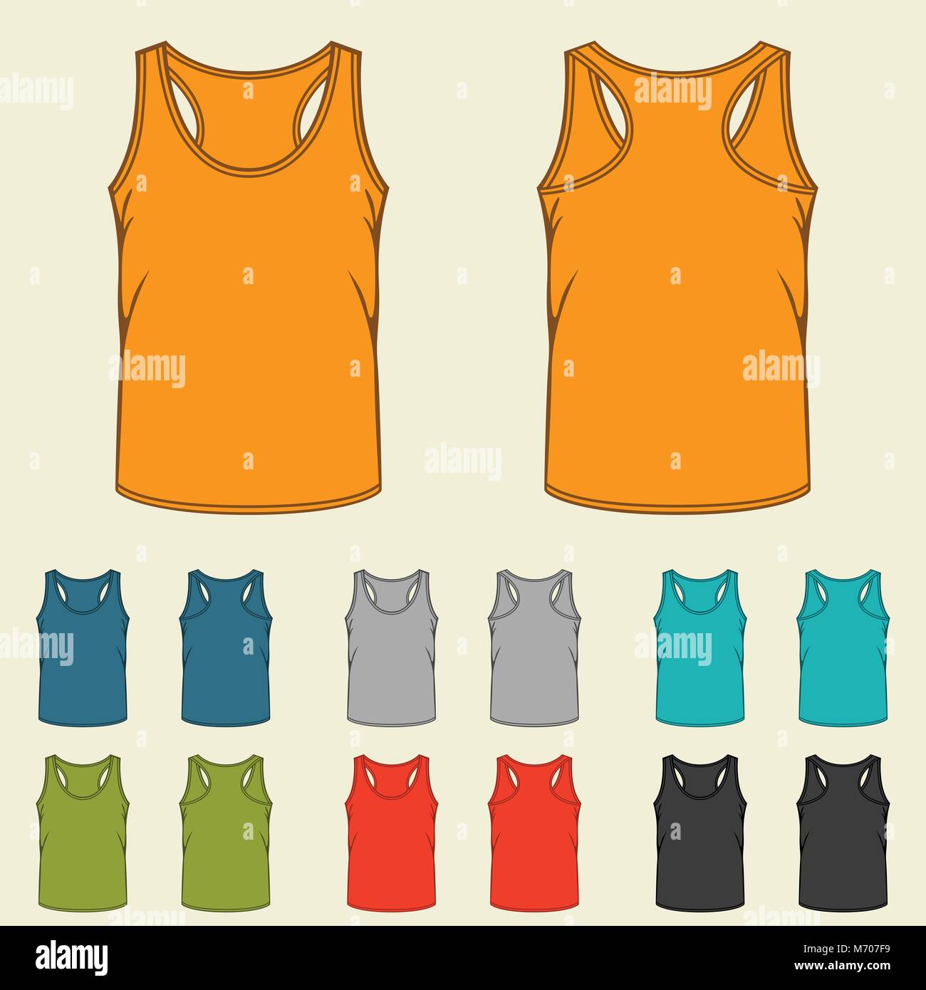 Singlet Template High Resolution Stock Photography and Images - Alamy