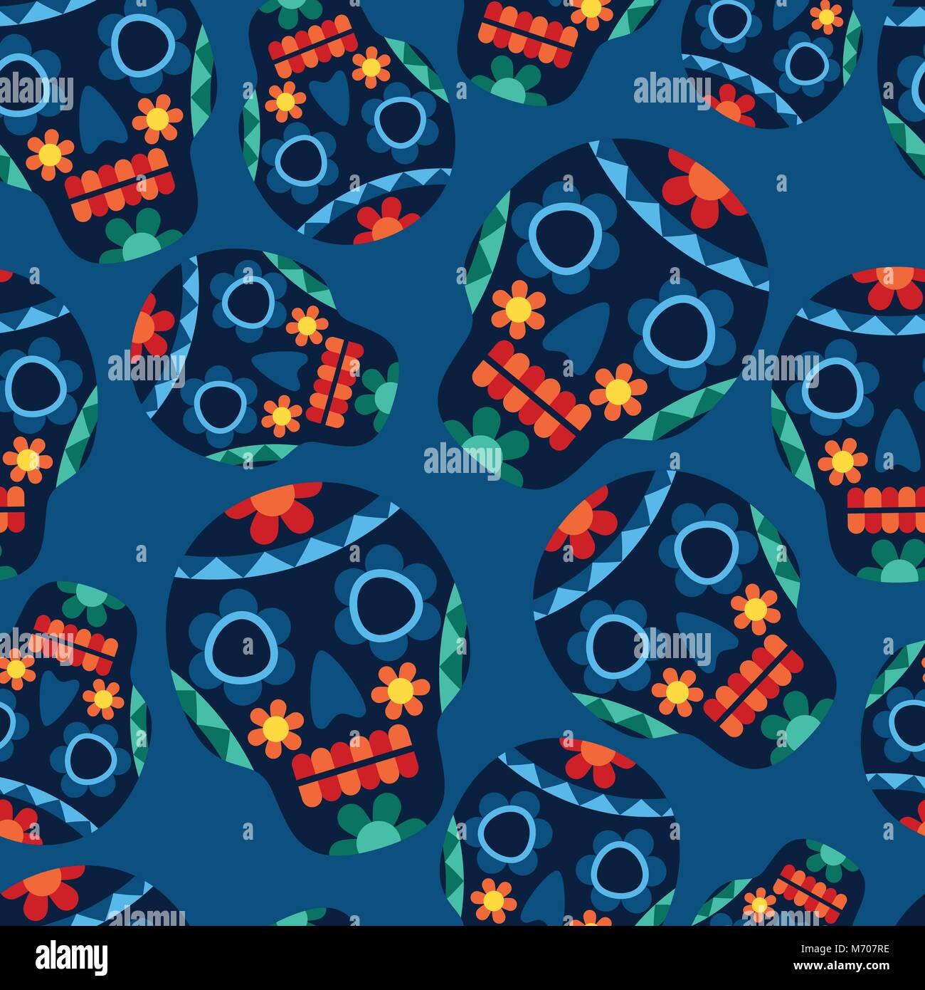 Aztec skulls Stock Vector Images - Alamy