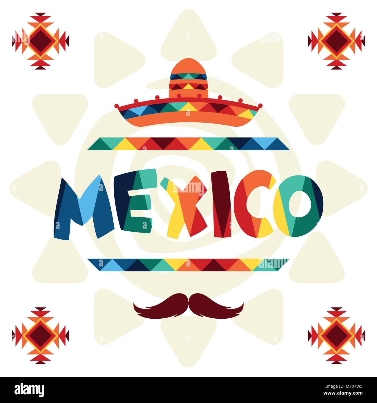 Native american tribal banner Cut Out Stock Images & Pictures - Alamy