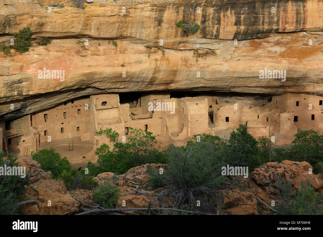 Cliff Dwellings at Mesa Verde National Park Stock Photo - Alamy