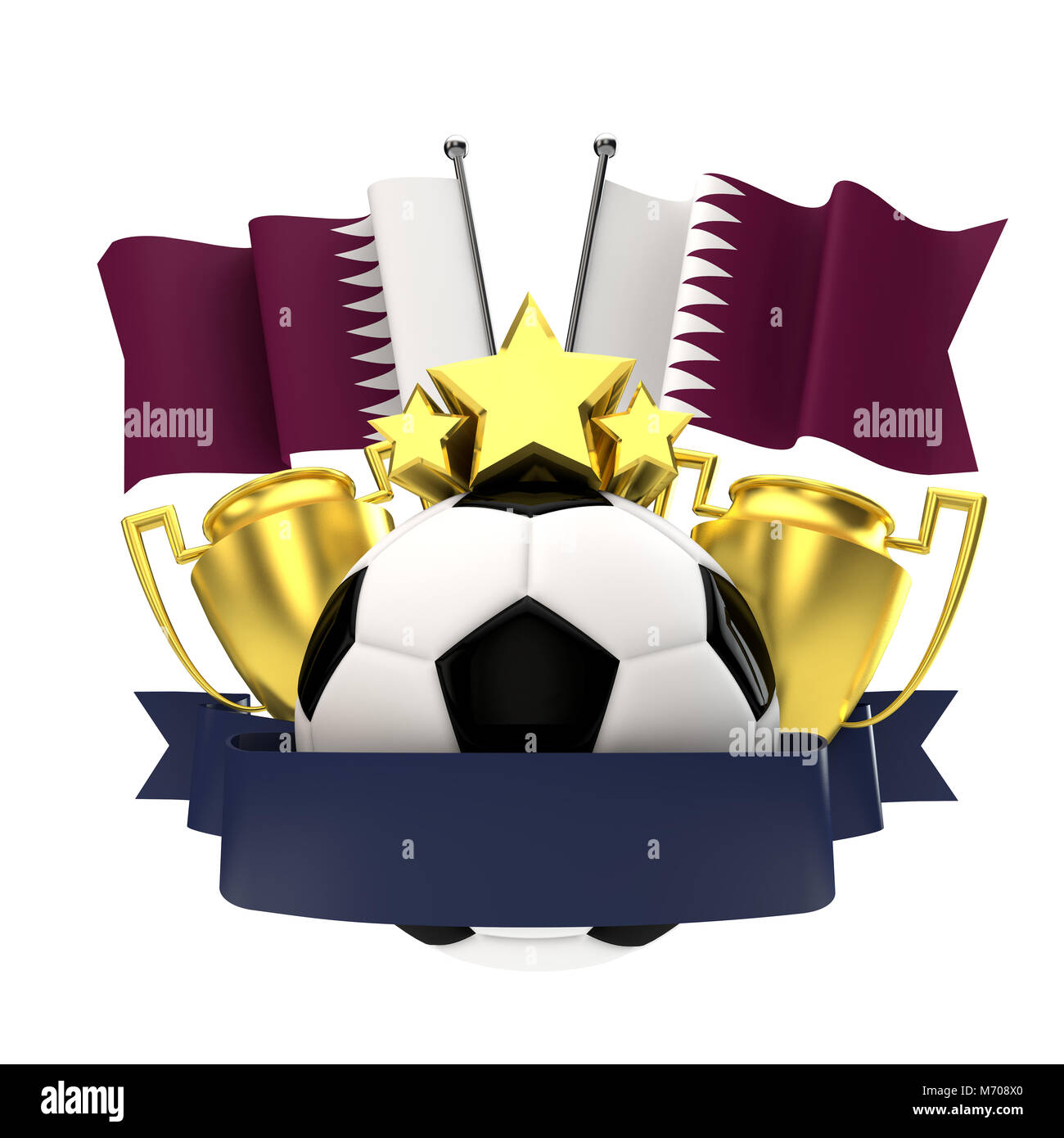 World cup trophy qatar Cut Out Stock Images & Pictures - Alamy
