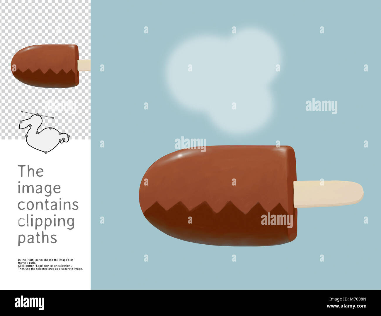 Choc-ice, Dodo collection Stock Photo - Alamy