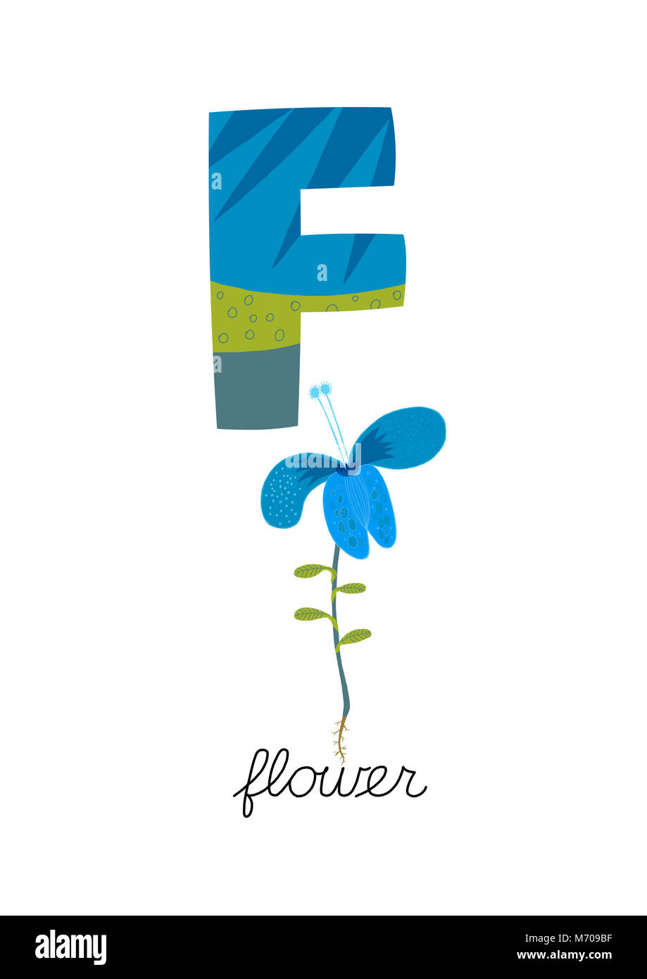 Hand sign language alphabet f Cut Out Stock Images & Pictures - Alamy