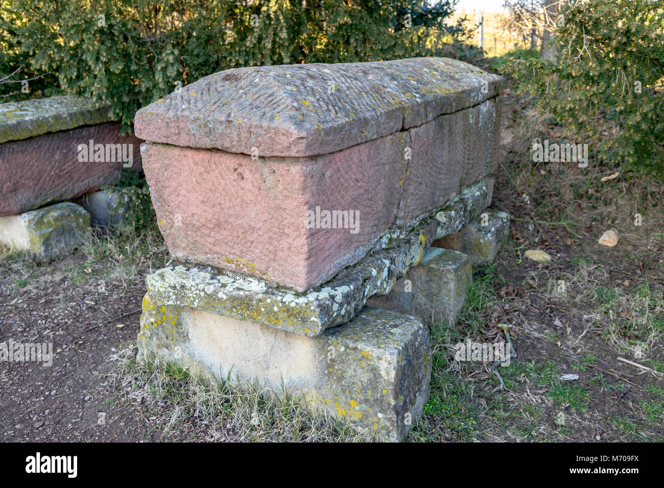 Roman stone coffins hi-res stock photography and images - Alamy