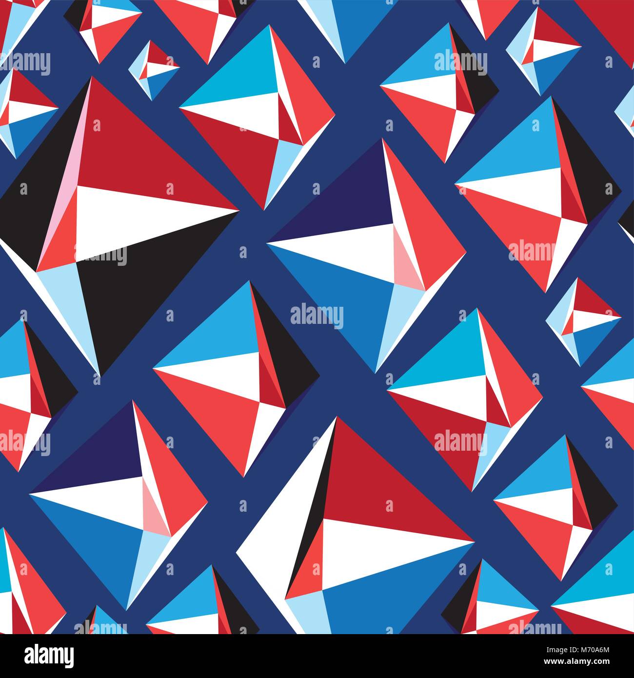 Vector abstract multicolored geometric pattern Stock Vector Image & Art ...