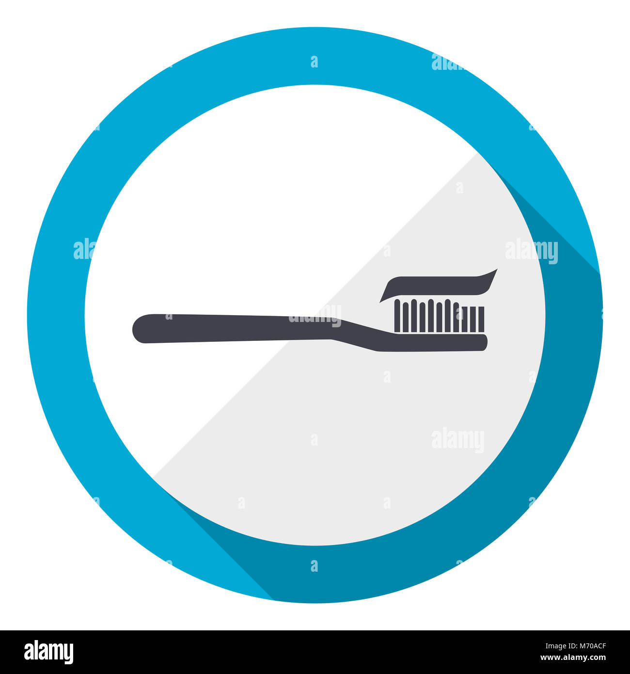 Toothbrush logo Cut Out Stock Images & Pictures - Alamy