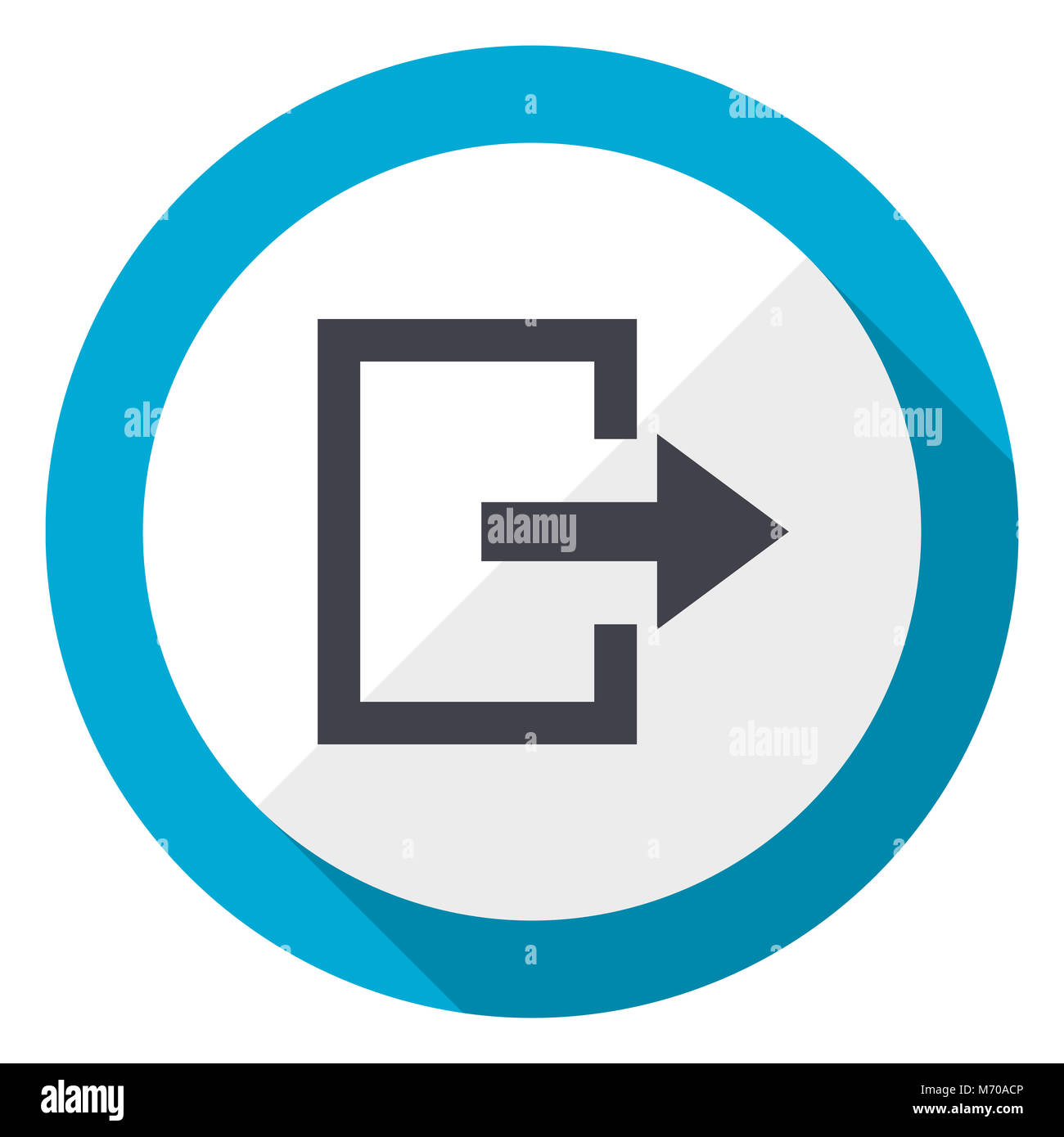 Emergency exit button Cut Out Stock Images & Pictures - Alamy