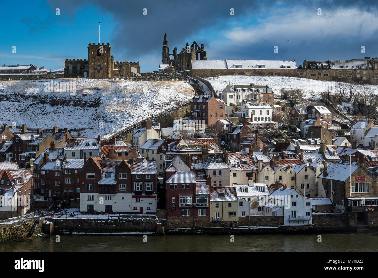 Whitby Snow High Resolution Stock Photography and Images - Alamy