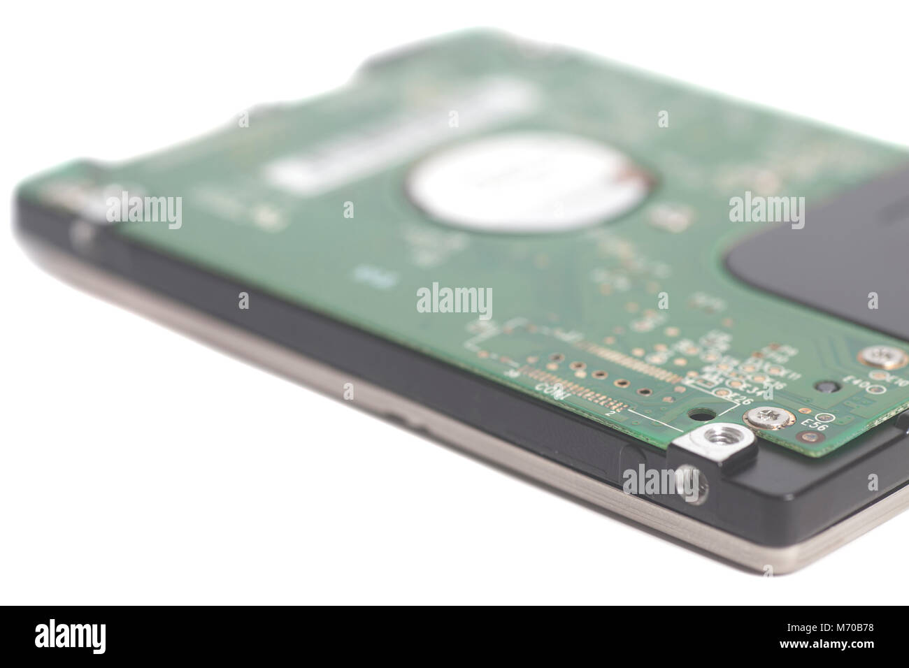 Computer Hard Disk Drive HDD for notebook isolated on white Stock Photo ...