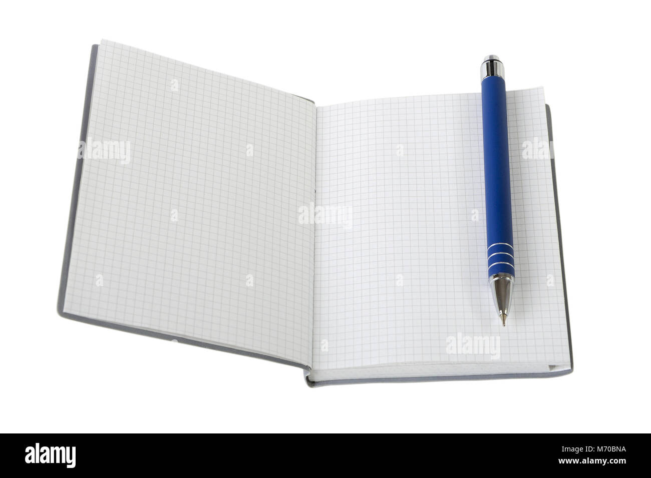 Blank notepad pen pencil Cut Out Stock Images & Pictures - Alamy