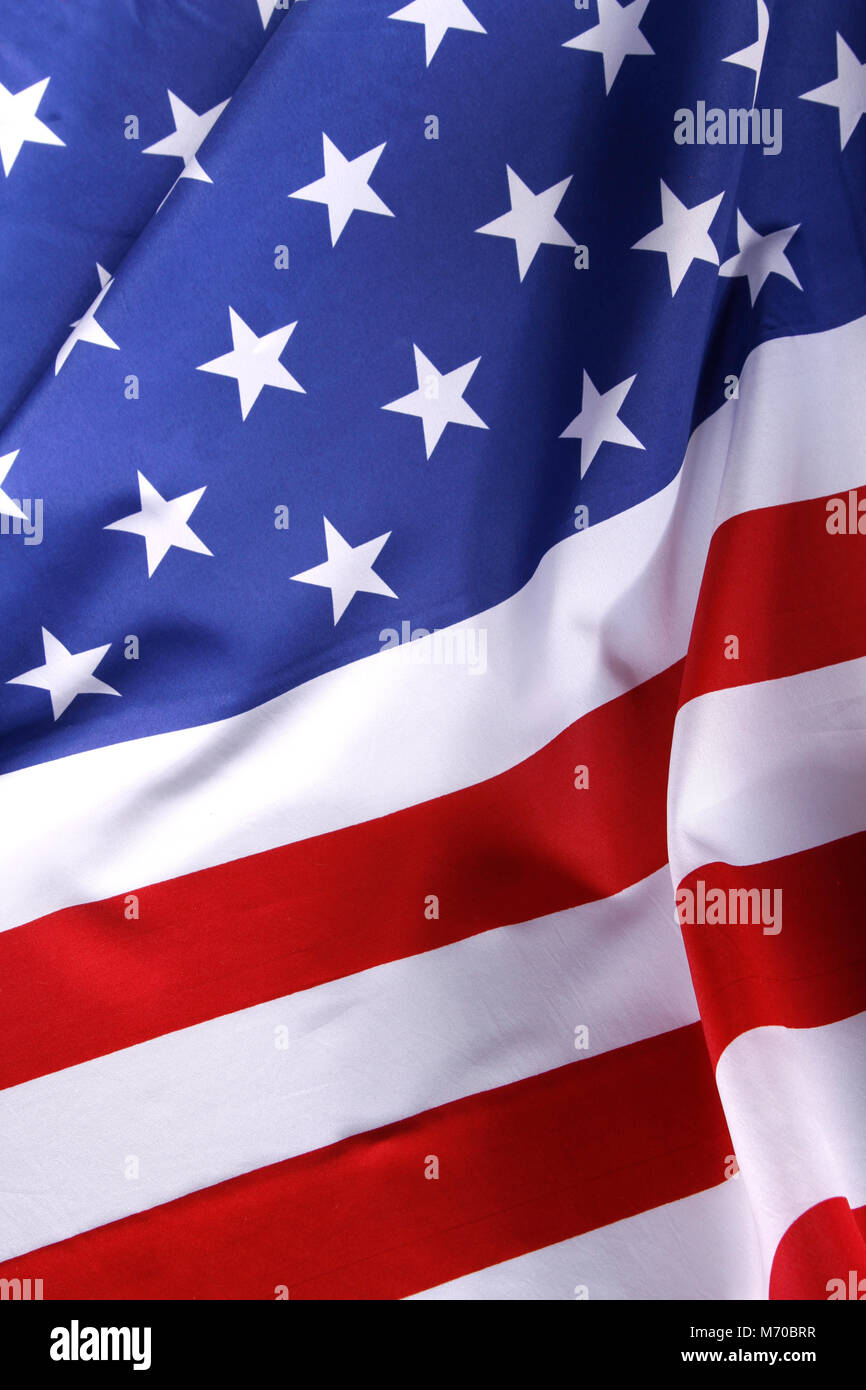 Closeup of stars and stripes American flag Stock Photo - Alamy