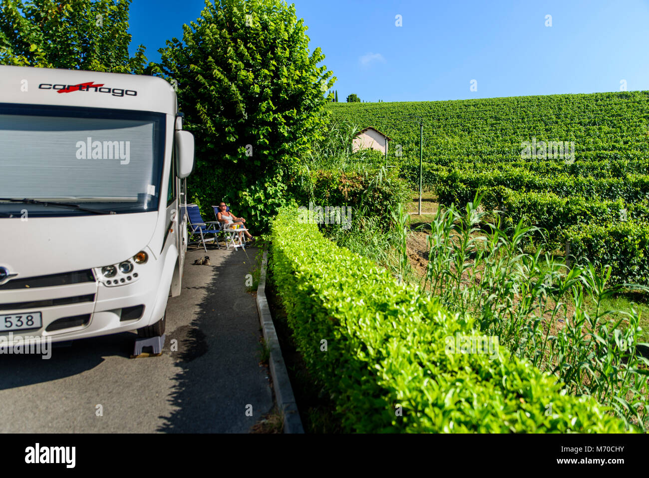 Wohnmobil sonne hi-res stock photography and images - Alamy