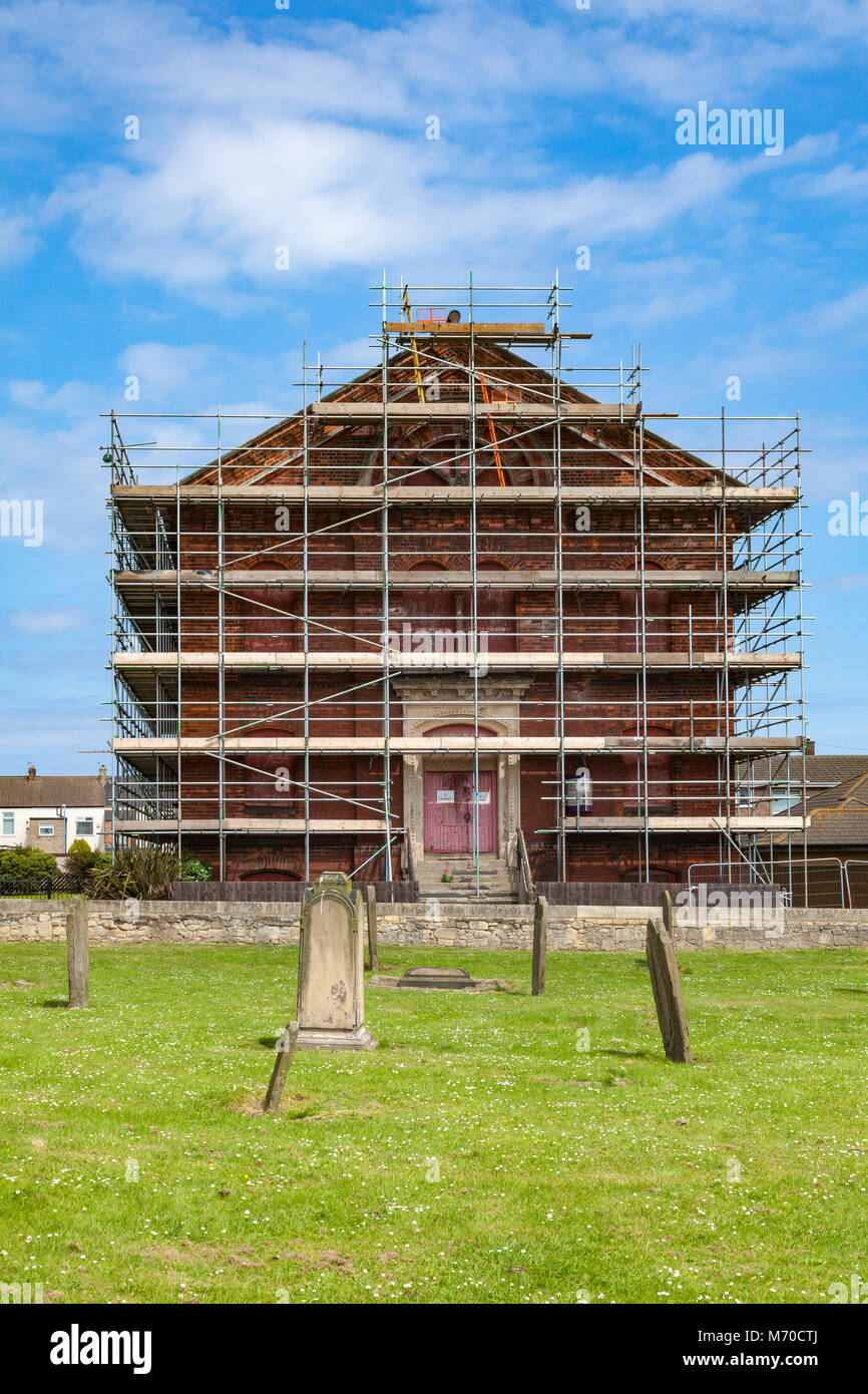 Morison Hall undergoing conversion to appartments, once a Methodist ...