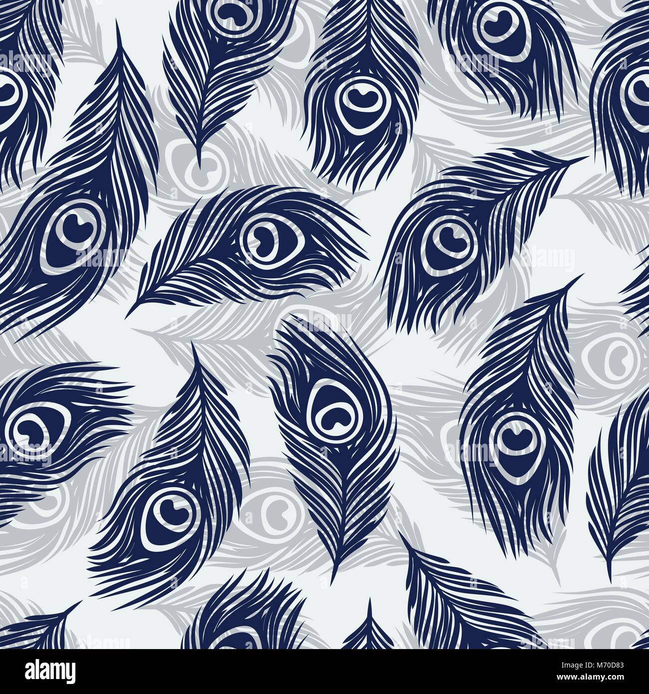 Peacock pattern Stock Vector Images - Alamy