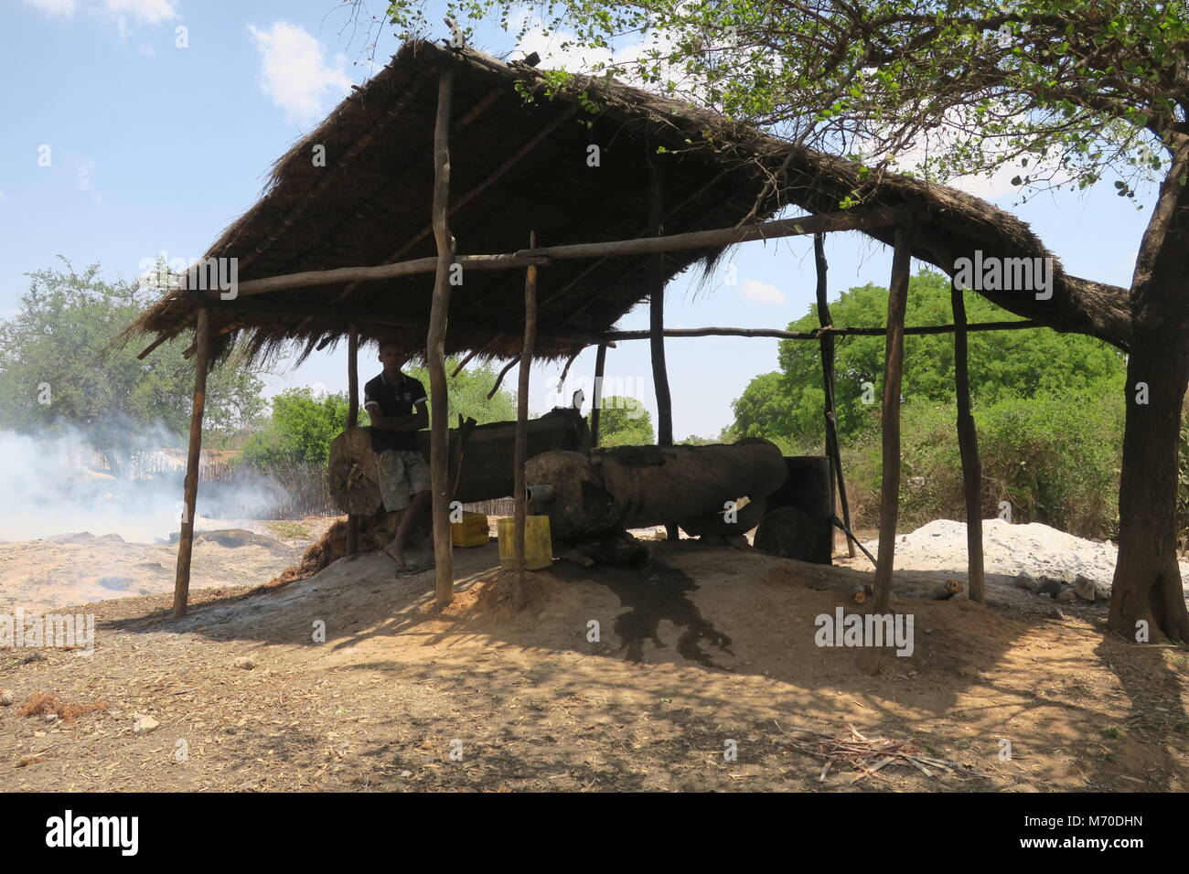 Spirit destilling in a village, Madagascar Stock Photo - Alamy