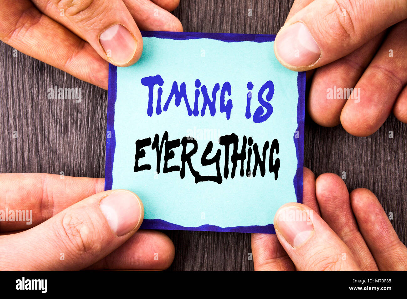 Proper Timing High Resolution Stock Photography and Images - Alamy