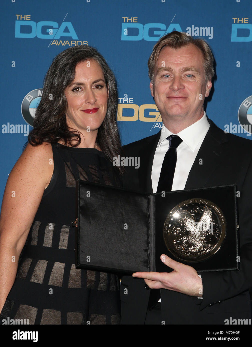 Press Room of the 70th Annual Directors Guild Of America Awards, held ...