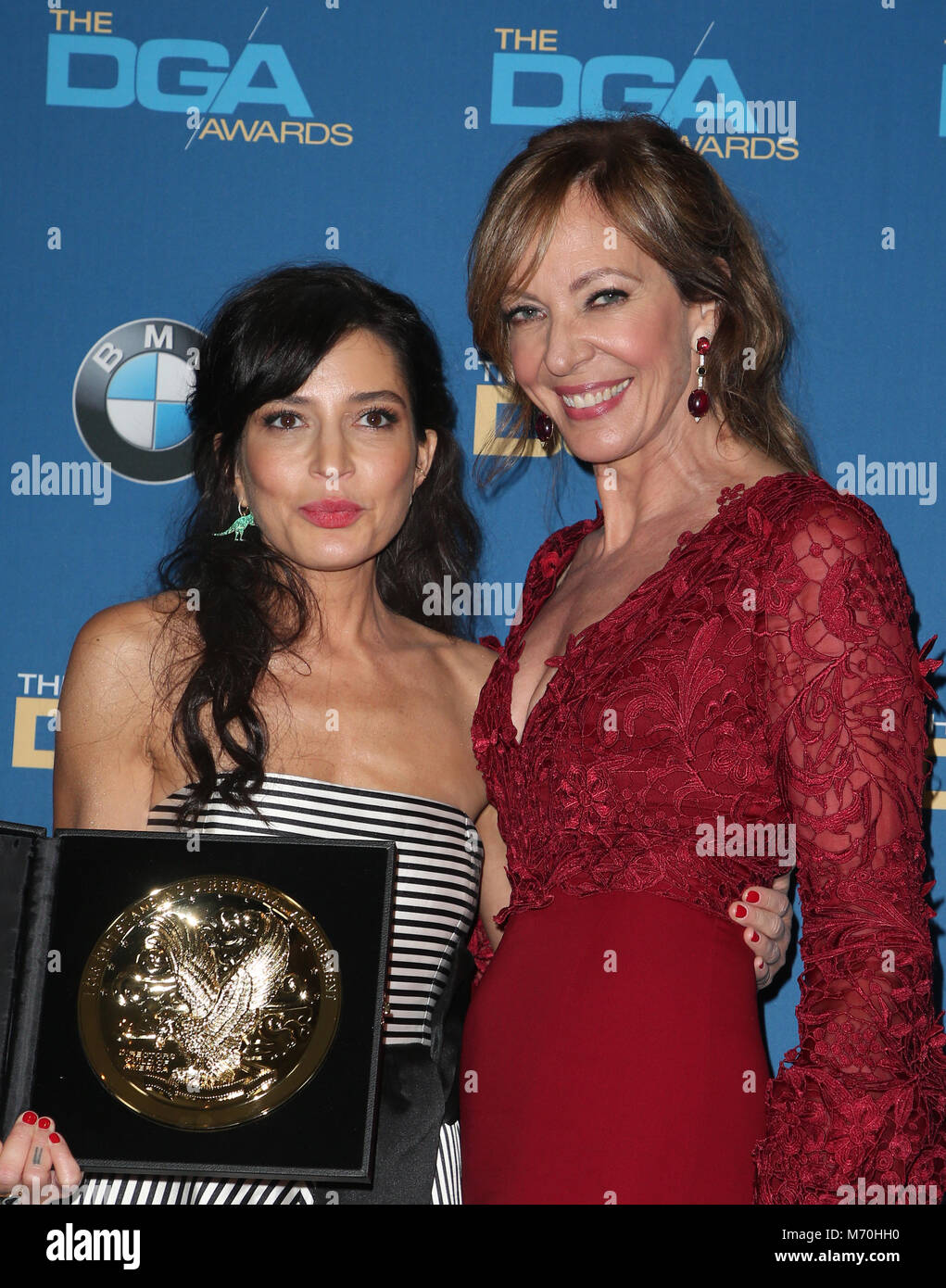 Press Room of the 70th Annual Directors Guild Of America Awards, held ...