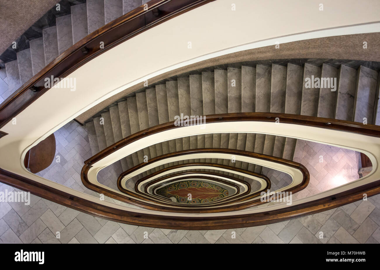 Staircase Building Modern Marble High Resolution Stock Photography and ...