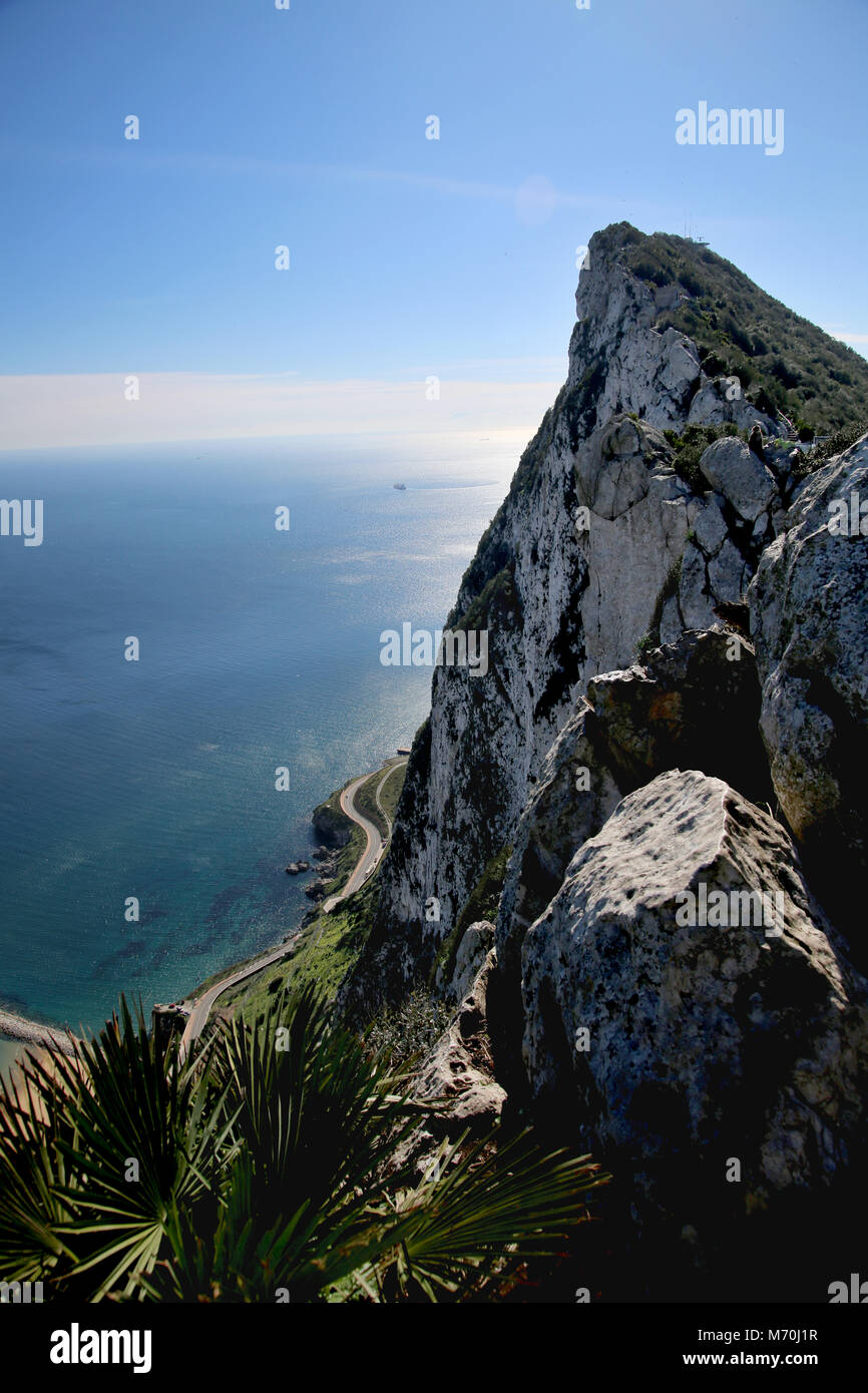Upper Rock of Gibraltar, UK Stock Photo - Alamy