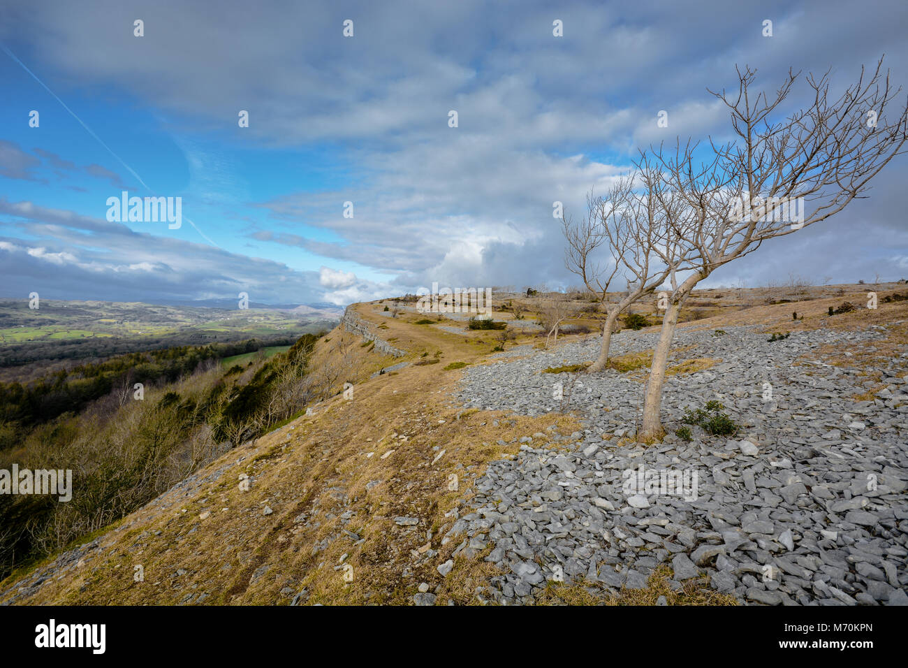Scout Scar, Kendal, Lake District, England Stock Photo - Alamy
