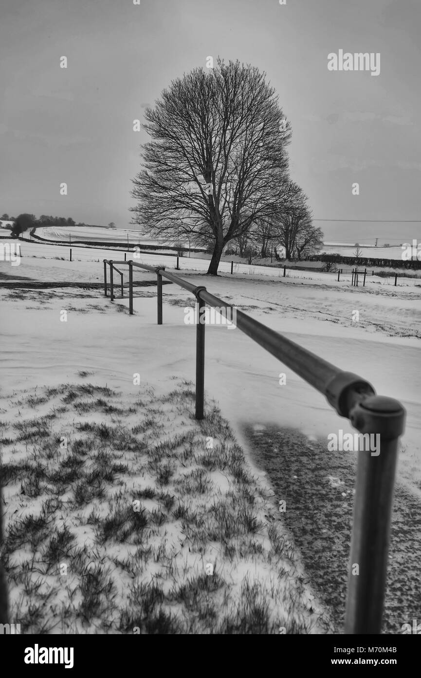 Advertising in nature Black and White Stock Photos & Images - Alamy