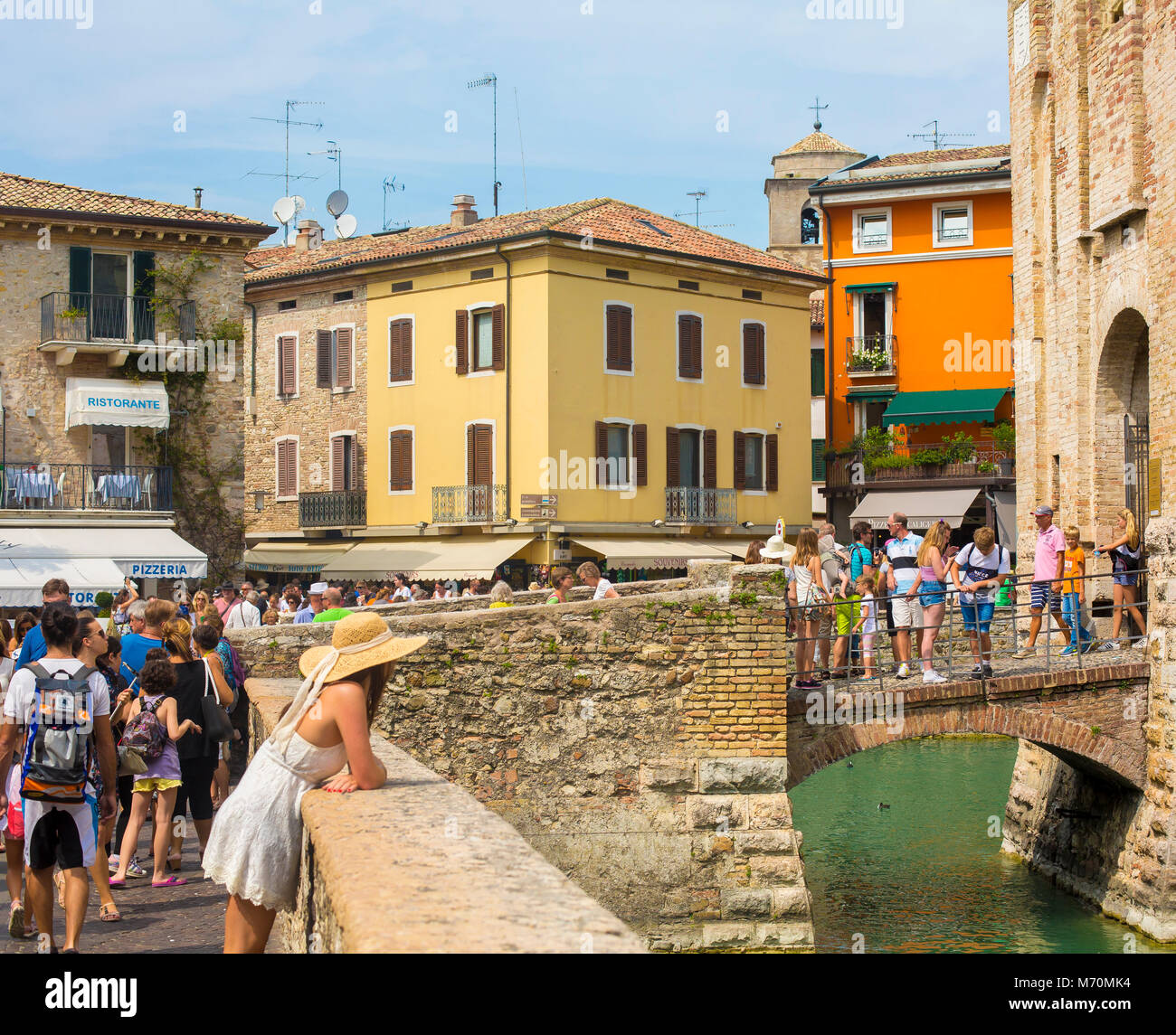 Garda castle woman hi-res stock photography and images - Alamy