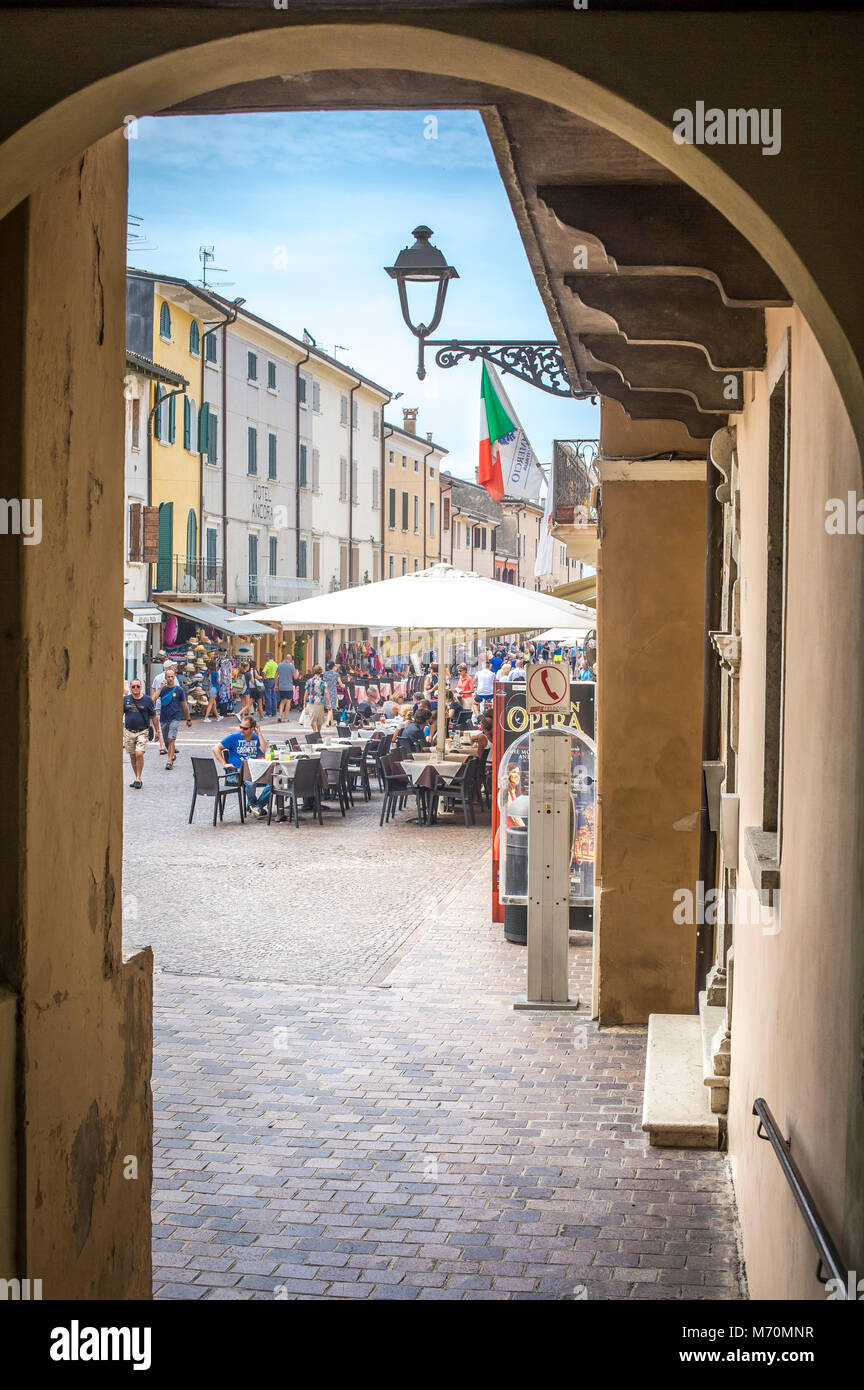 A view into the main square Piazza Giacomo Matteotti Stock Photo - Alamy