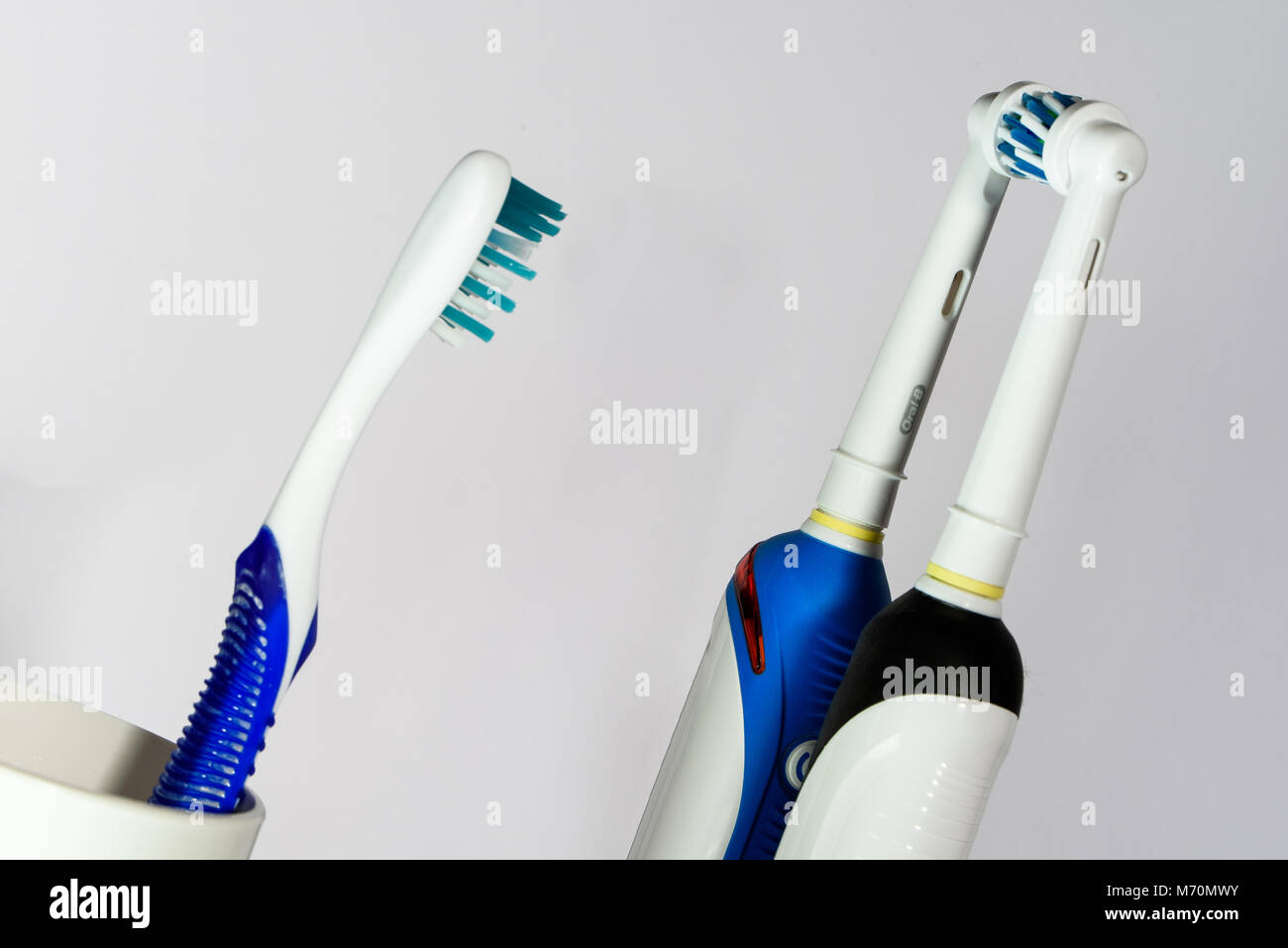 Old vs New Stock Photo - Alamy